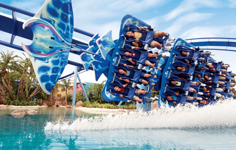 All rides of Seaworld Orlando - Themeparkplanner