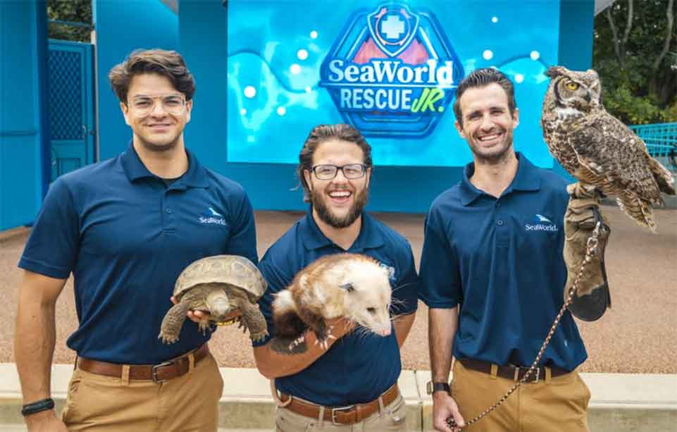 SeaWorld Rescue Jr. Animal Meet & Greet @ Seaworld San Diego ...