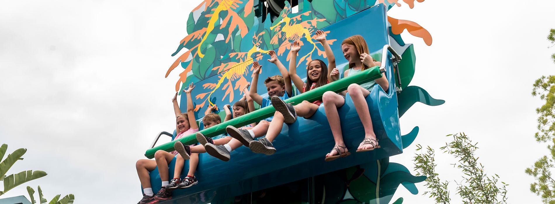 All rides of Seaworld San Diego - Themeparkplanner