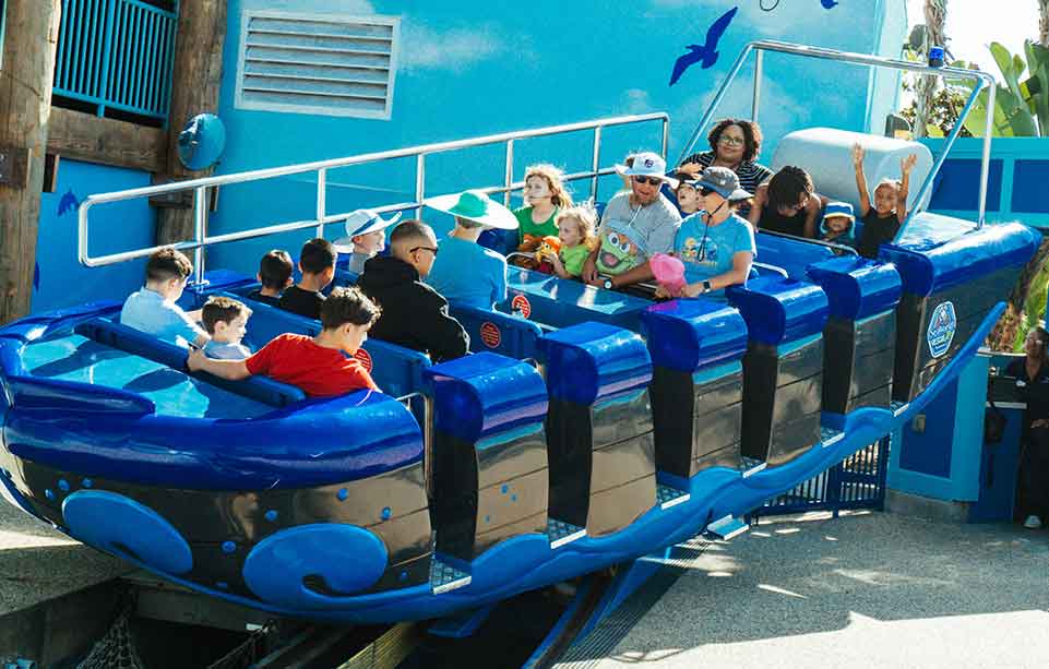 All rides of Seaworld San Diego - Themeparkplanner