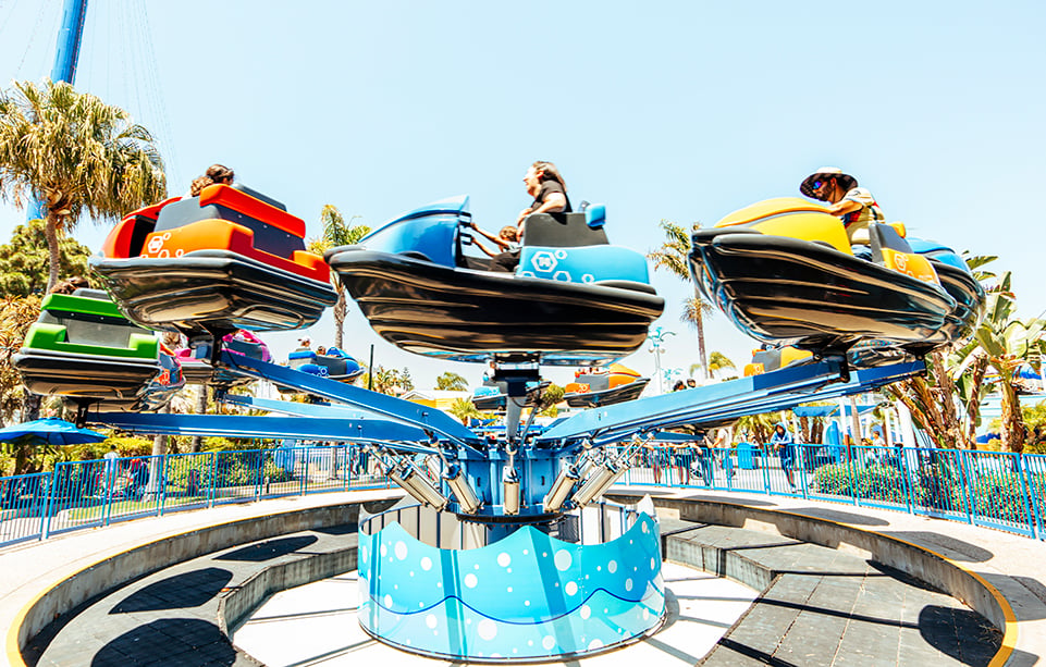 All rides of Seaworld San Diego - Themeparkplanner